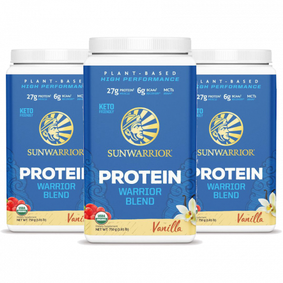 Sunwarrior Warrior Blend Protein Vanilla Bundle| Buy Now